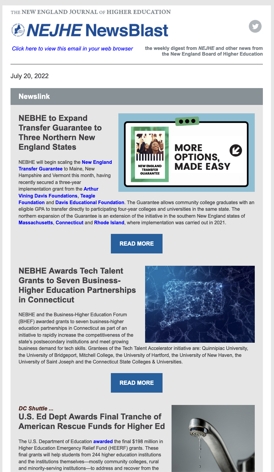 Home | New England Board of Higher Education