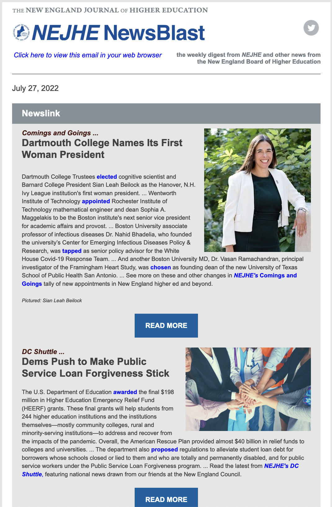 Home | New England Board of Higher Education